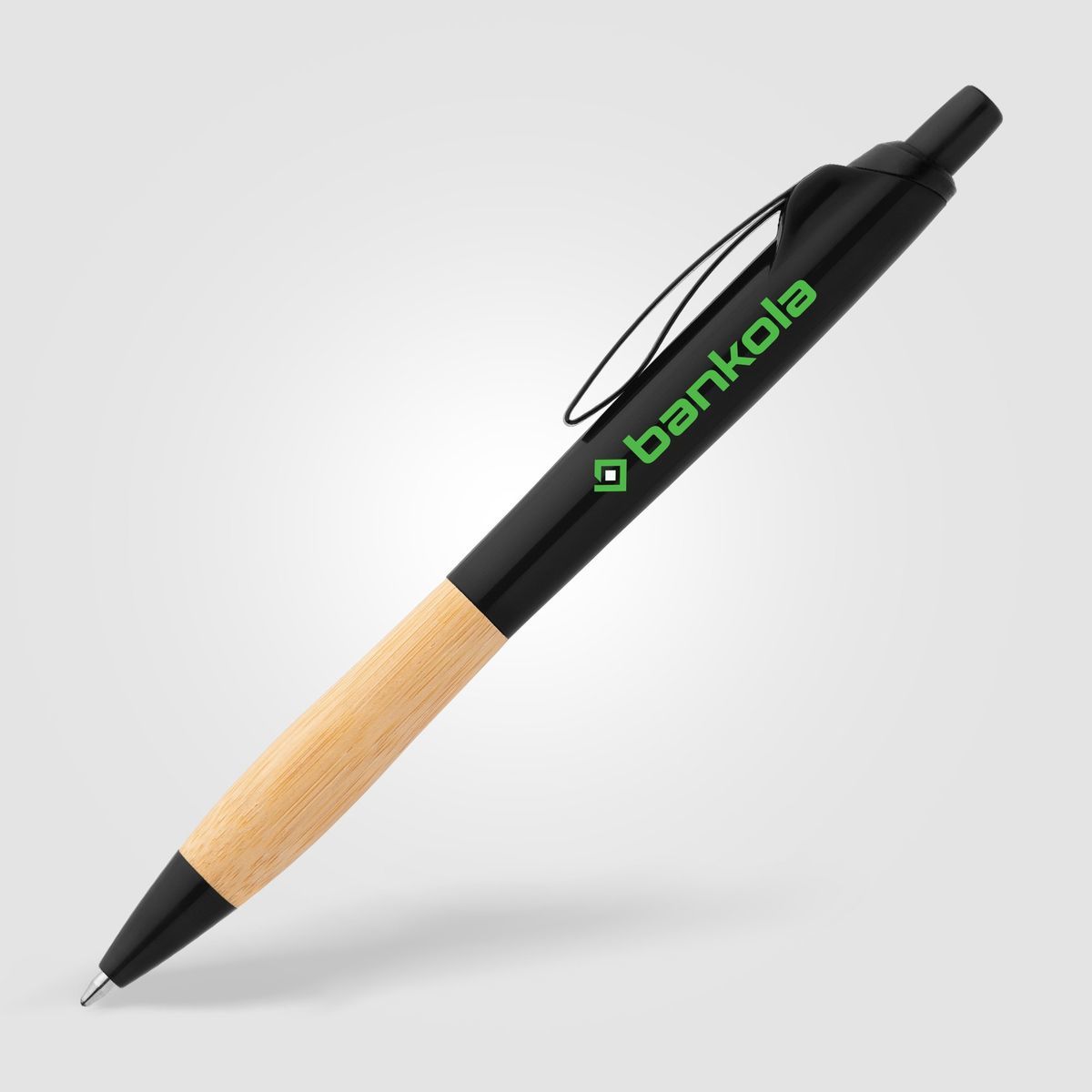 Crest recycled plastic curvy pen | SWAGBOX.COM