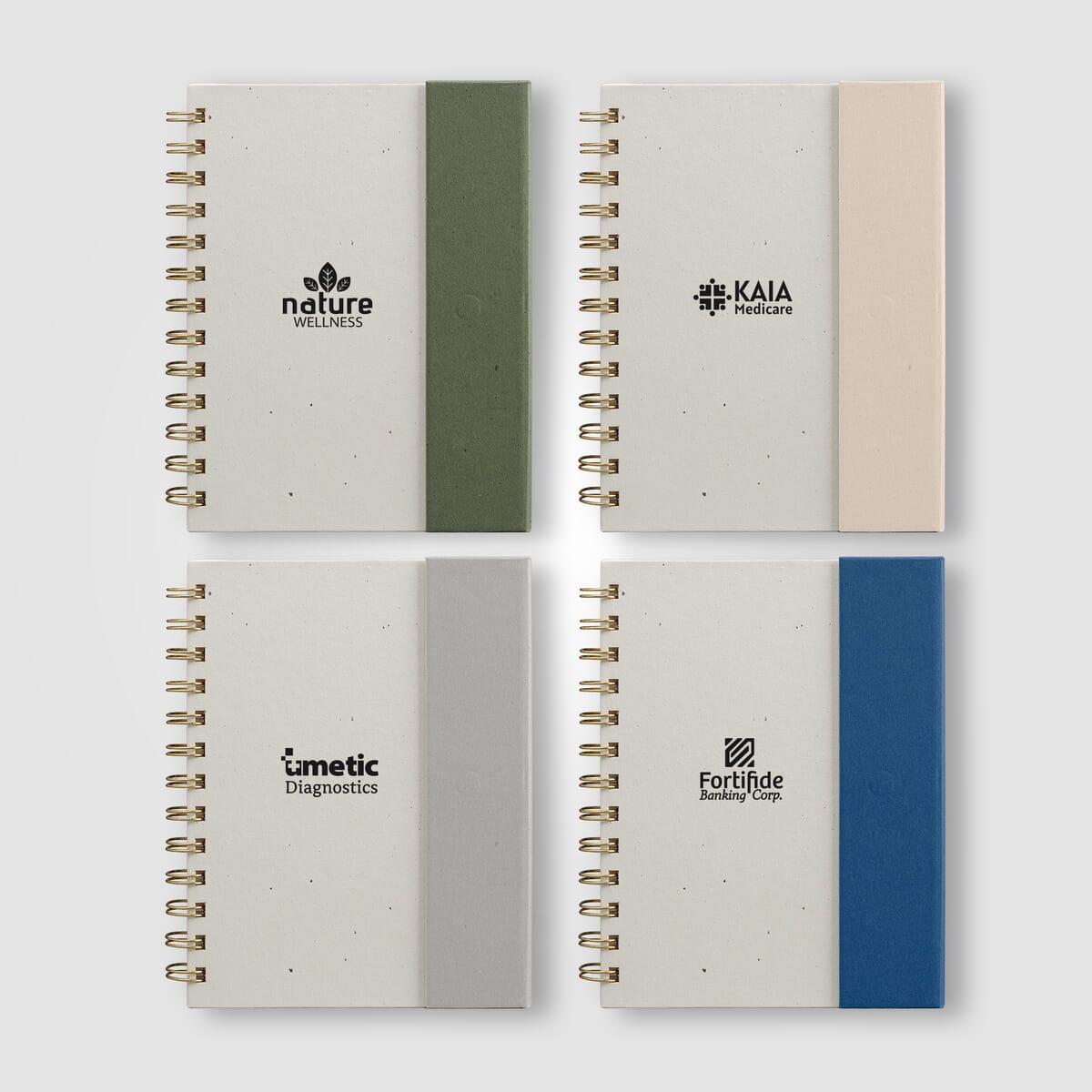 Halden FSC Paper Sticky Note Spiral Notebook Organizer – B6 | Order Swag