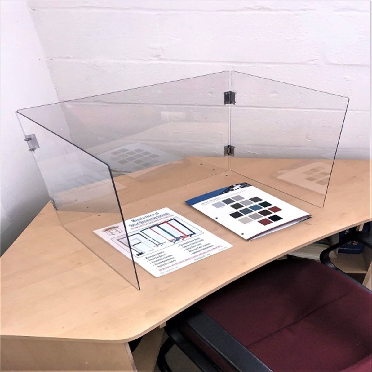 Custom Small student desktop barrier Brand Merch| BrandExtenders