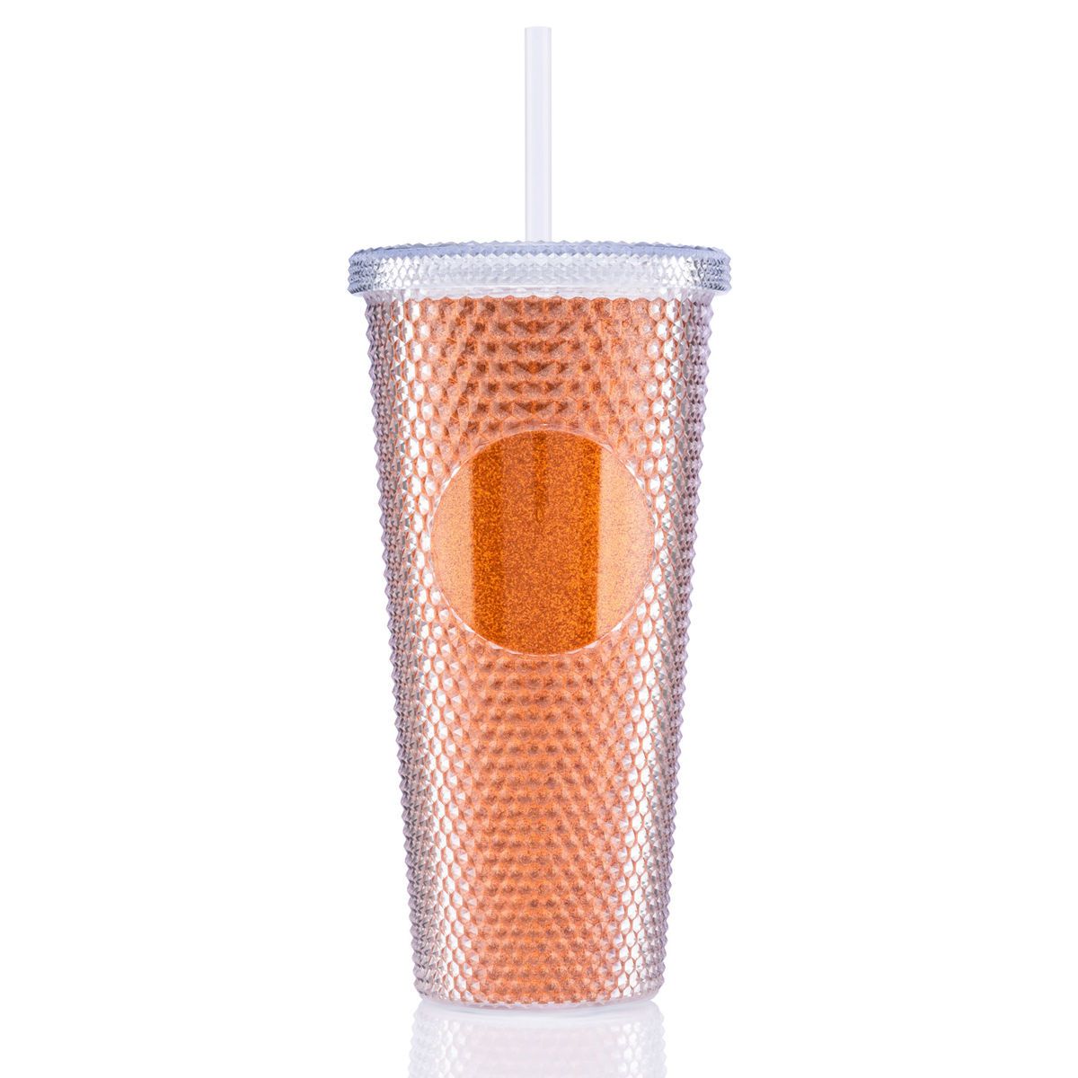 24 oz bux glitter tumbler | SWAGBOX.COM