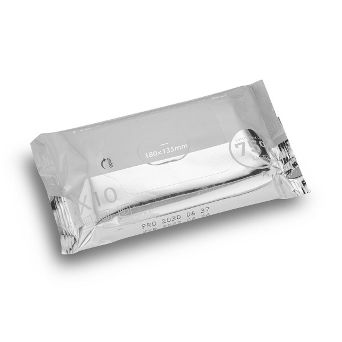 Promotional 10 pack hand alcohol wipes Personalized With Your Custom Logo