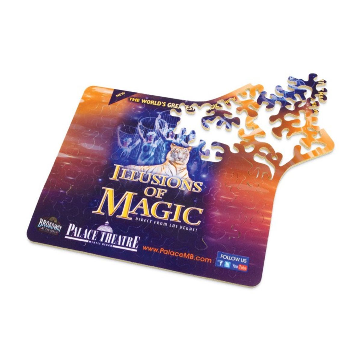 Promotional Pieceless puzzle rectangle mouse pad Personalized With Your ...