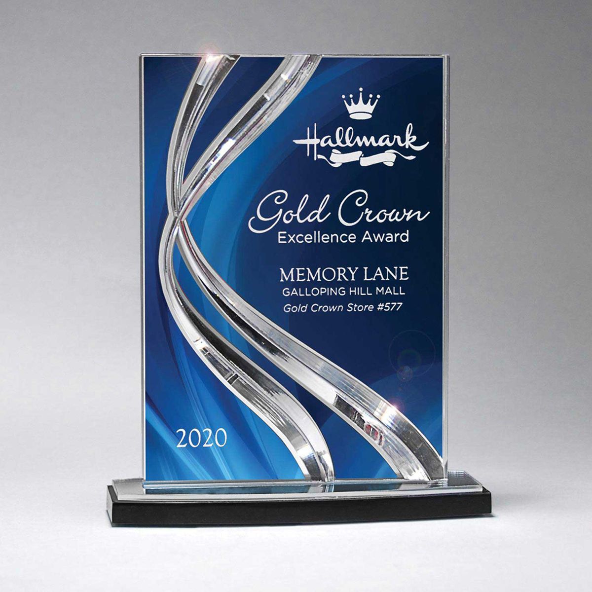 Small sweeping ribbon award | Corporate Specialties