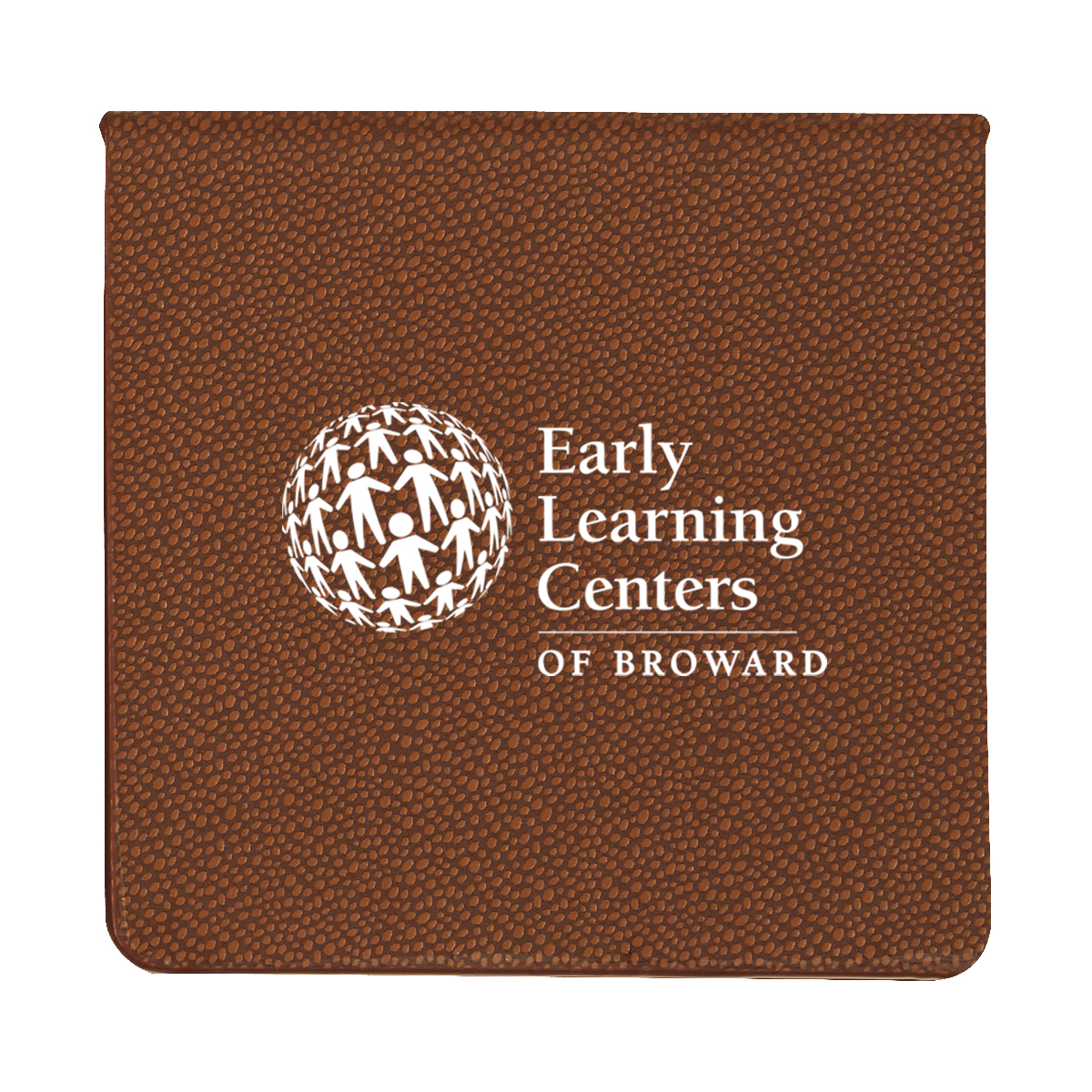 Sticky notes in leather look holder | Order Swag