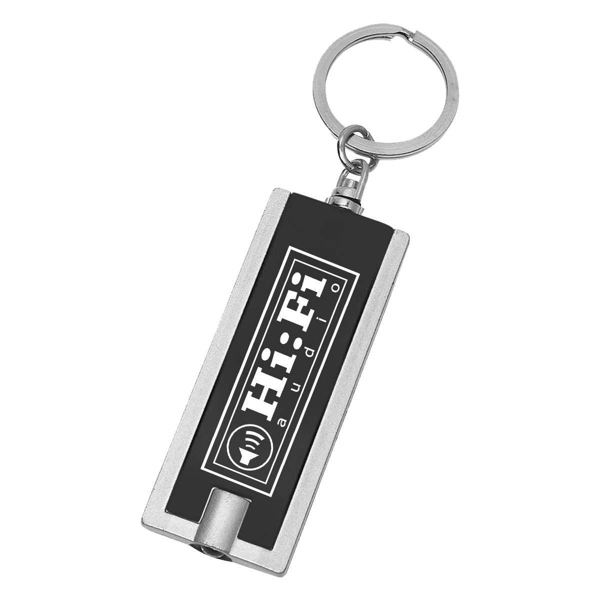 Promotional Rectangular LED Key Chain Personalized With Your Custom Logo