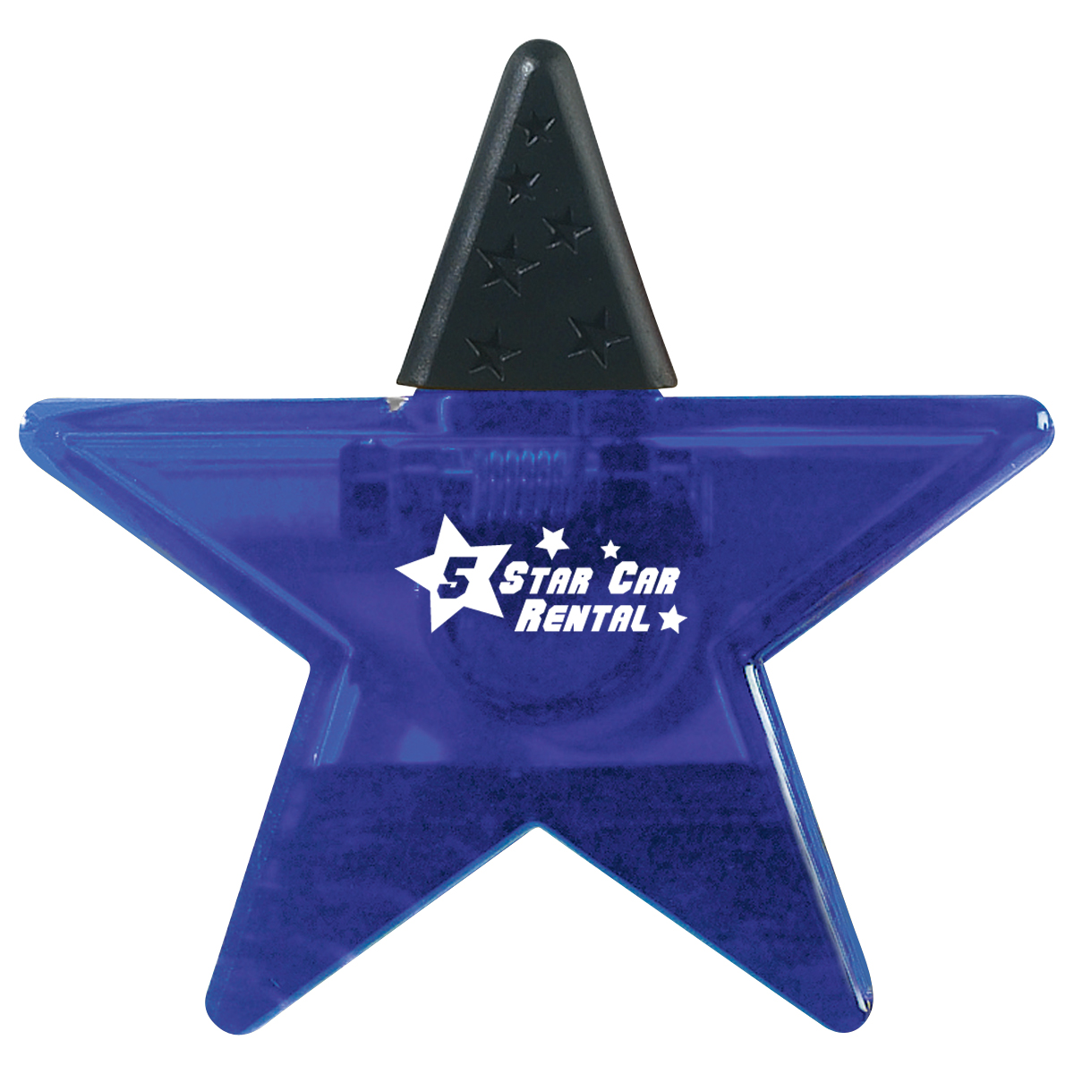Promotional Star shape clip Personalized With Your Custom Logo