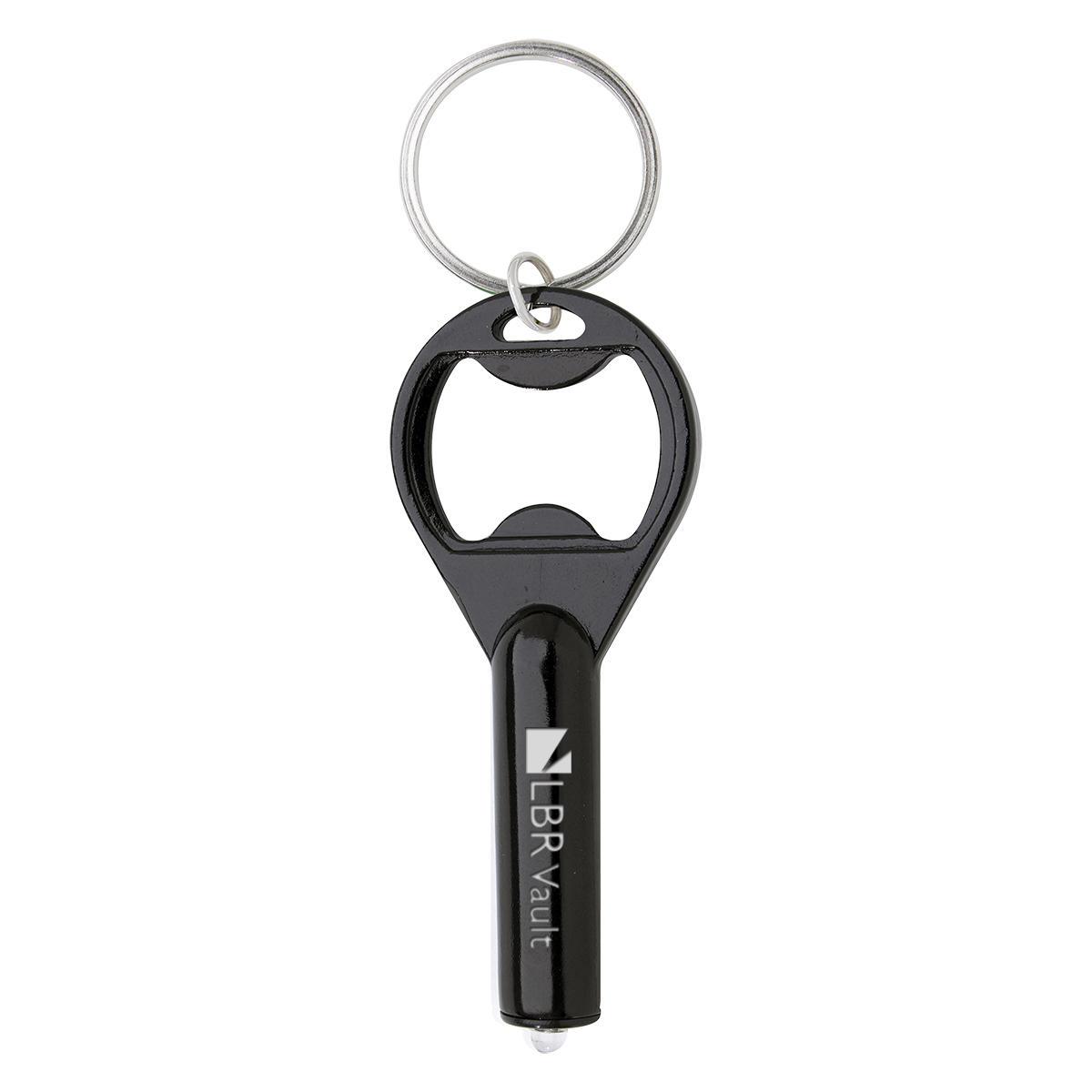 Led aluminum key tag with bottle opener | Corporate Specialties