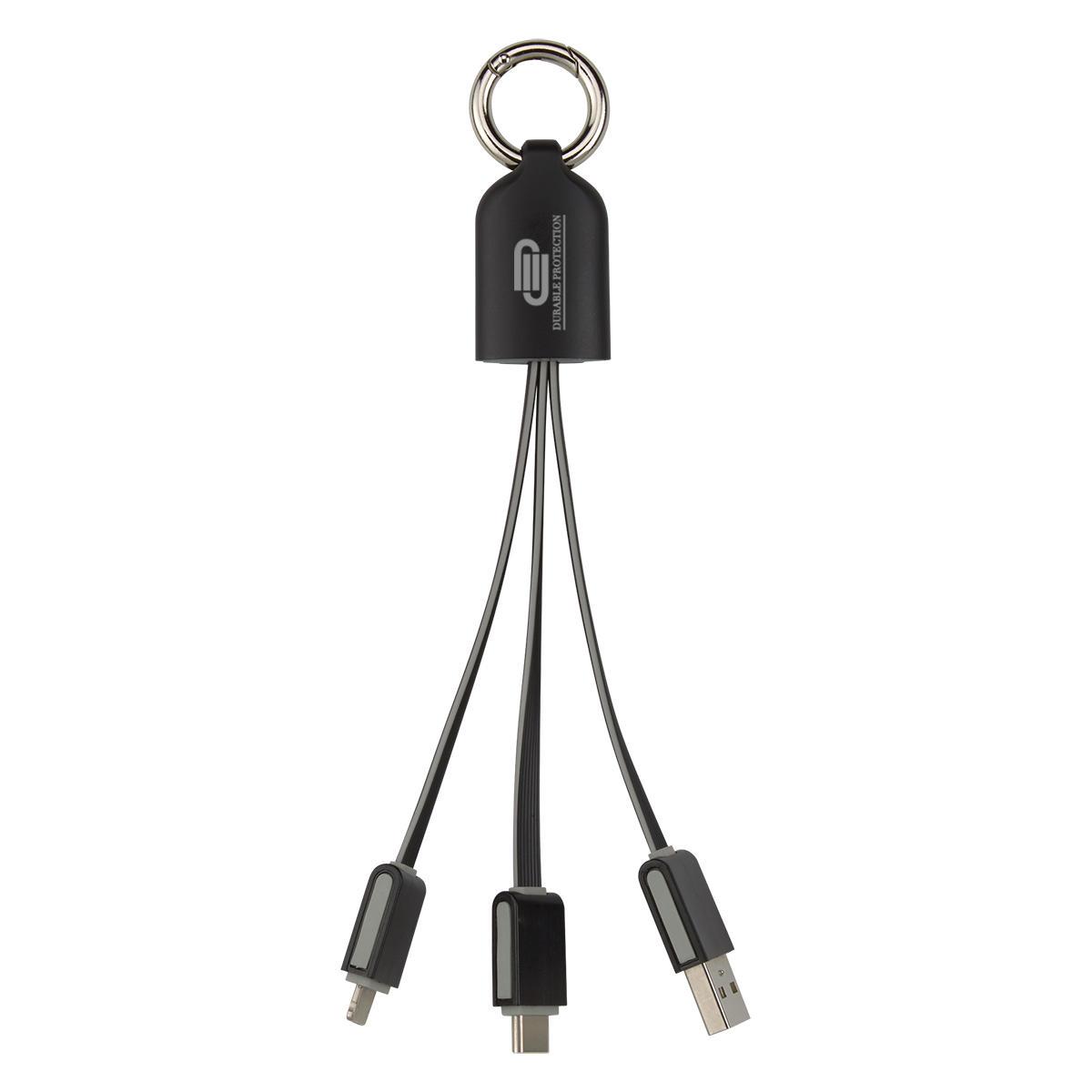 3-in-1 light up charging cables | Corporate Specialties