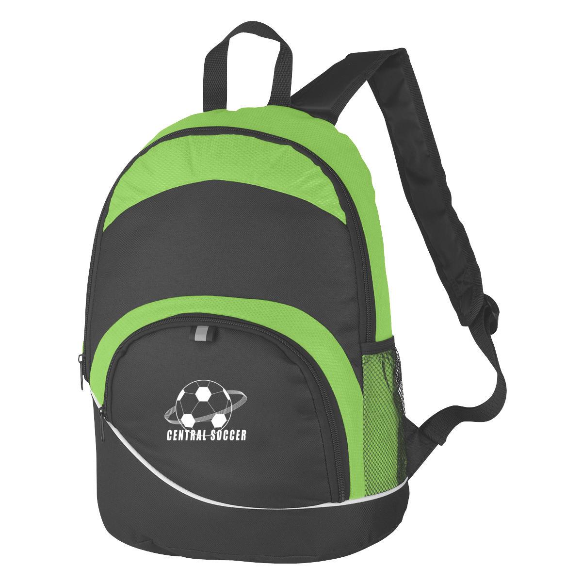 Promotional Curve backpack Personalized With Your Custom Logo