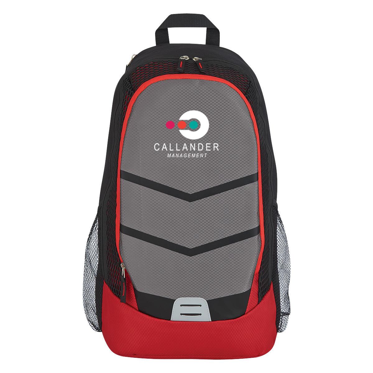 Promotional Diamond lattice accent backpack Personalized With Your ...