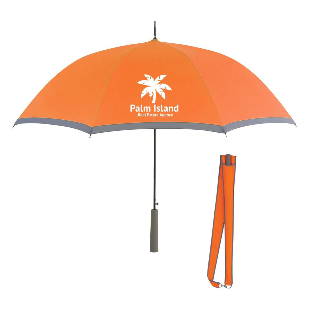 46 arc two-tone umbrella | Corporate Specialties