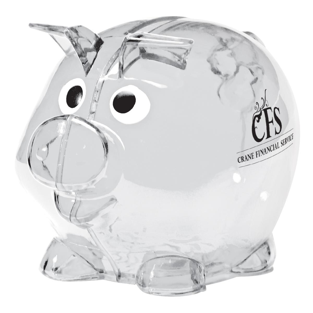 Mini Plastic Piggy Bank | Inkmule