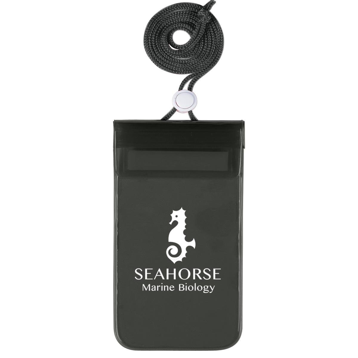 Promotional Waterproof Pouch With Neck Cord Personalized With Your ...