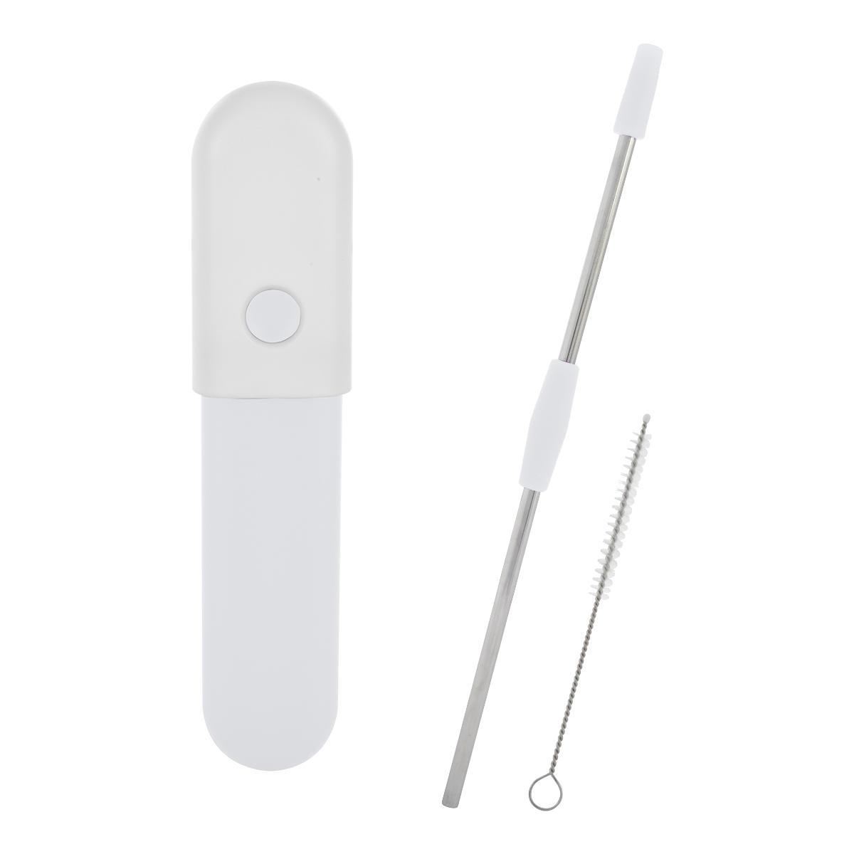 Bowie buildable straw in snap-lock case | Corporate Specialties