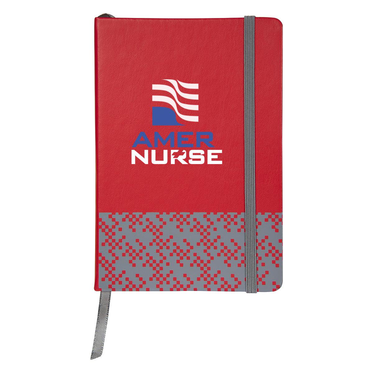 Promotional Bitmap journal Personalized With Your Custom Logo