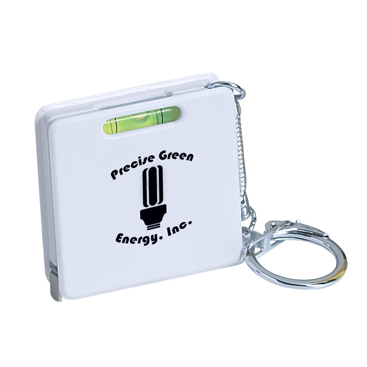 Square level tape measure key tag | Corporate Specialties