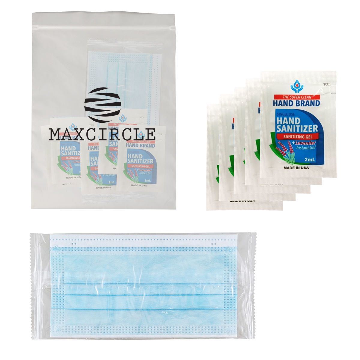 Promotional Value gel pack kit with mask Personalized With Your Custom Logo