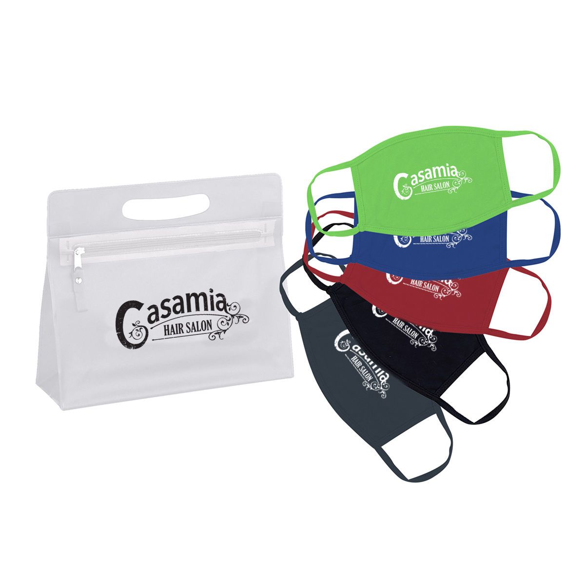 Promotional Adult 5-day mask kit Personalized With Your Custom Logo