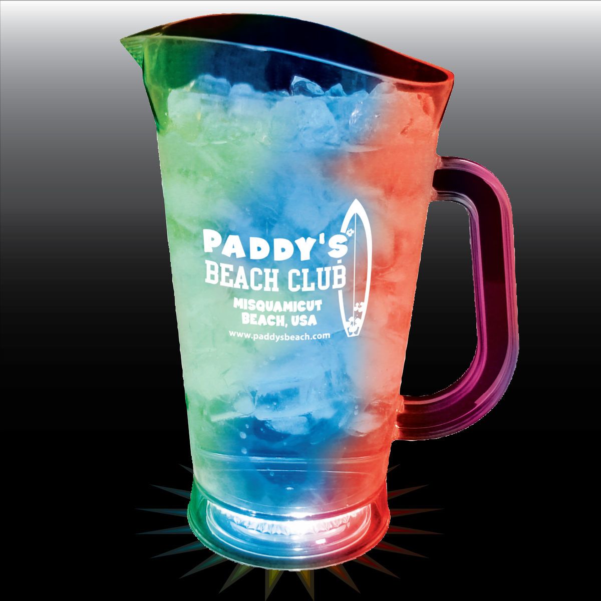 plastic beer pitcher