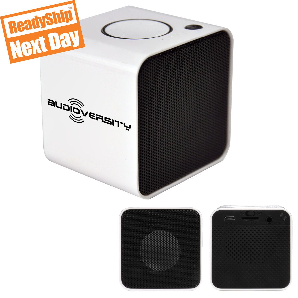 Iblu cube bluetooth speaker with microphone | SWAGBOX.COM