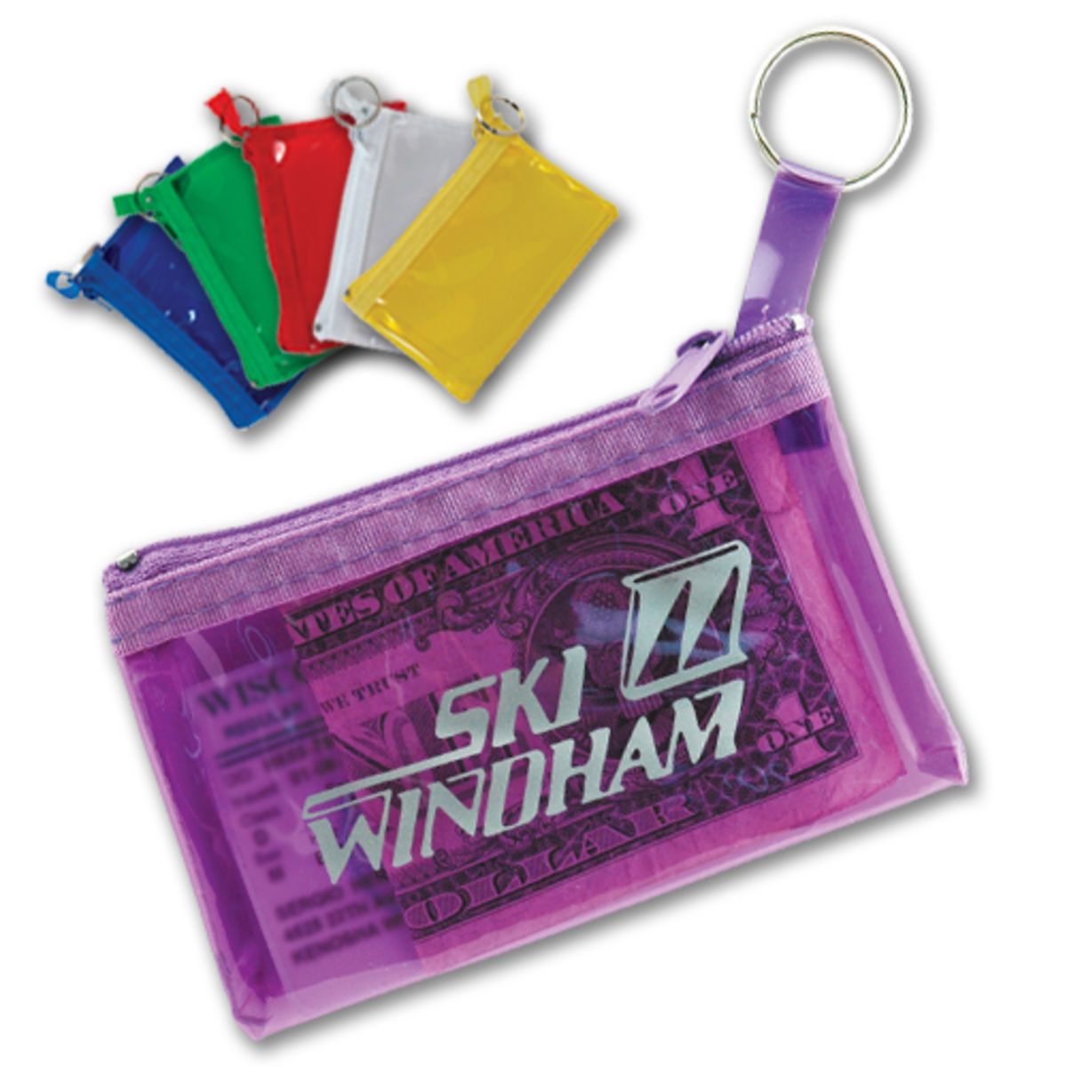 Custom ID/Coin Pouch Personalized With Your Logo | 250 min. qty.