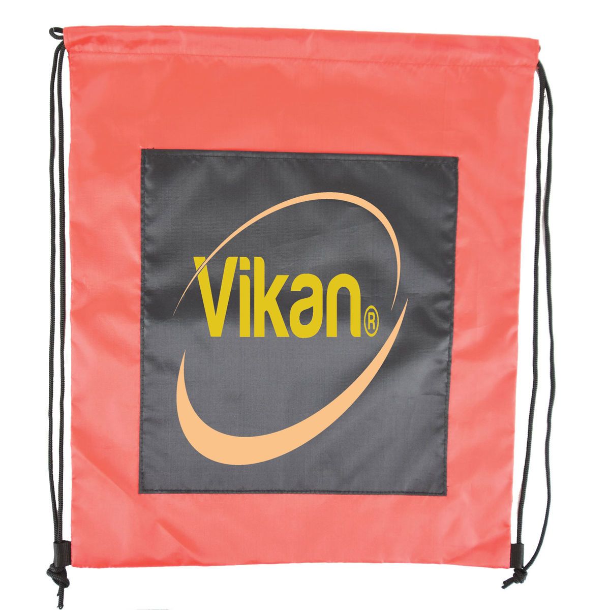 Large front pocket dual color drawstring backpack | Swagbox