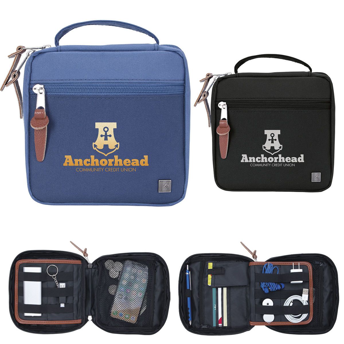 Promotional Kapston® jaxon tech organizer Personalized With Your Custom ...