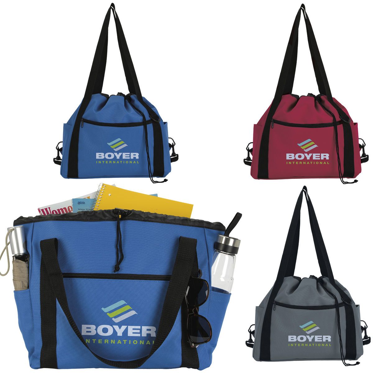 Convertible cinch tote-pack | Corporate Specialties