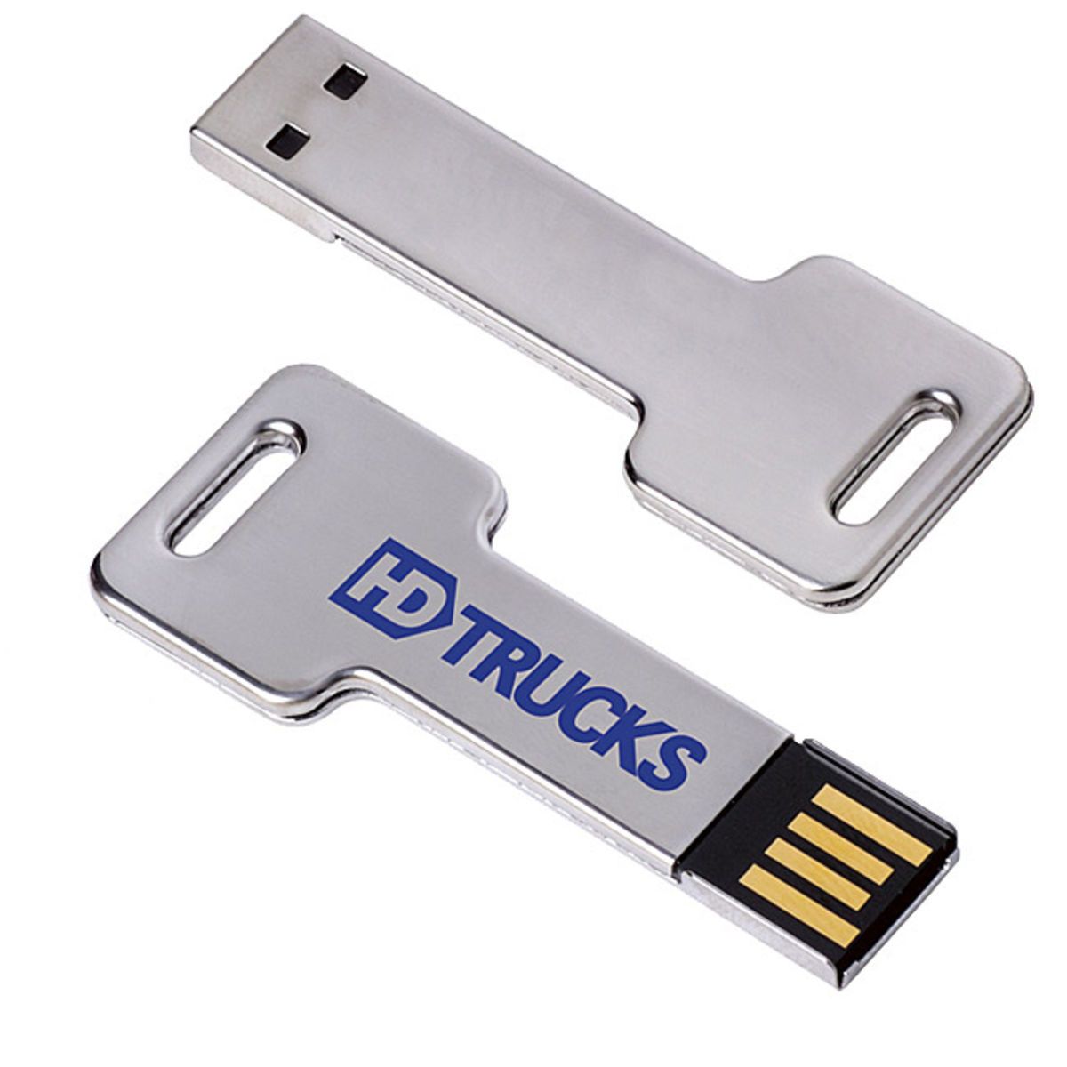 2 gb silver key usb 2.0 flash drive | Inkmule