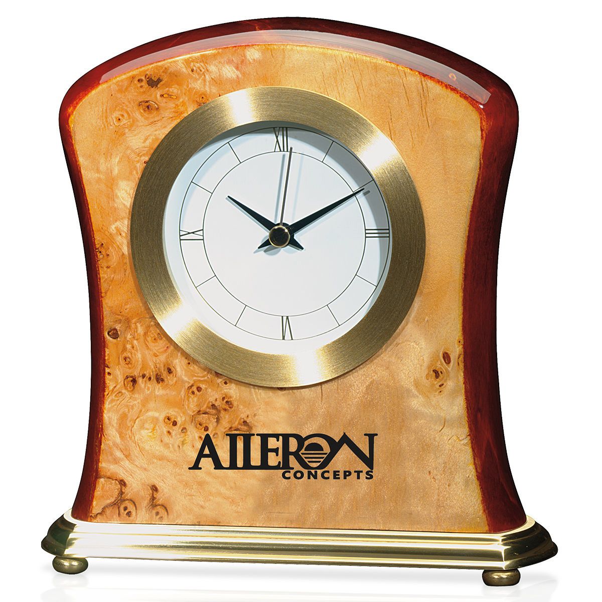 Burlwood clock | Truly Gifted