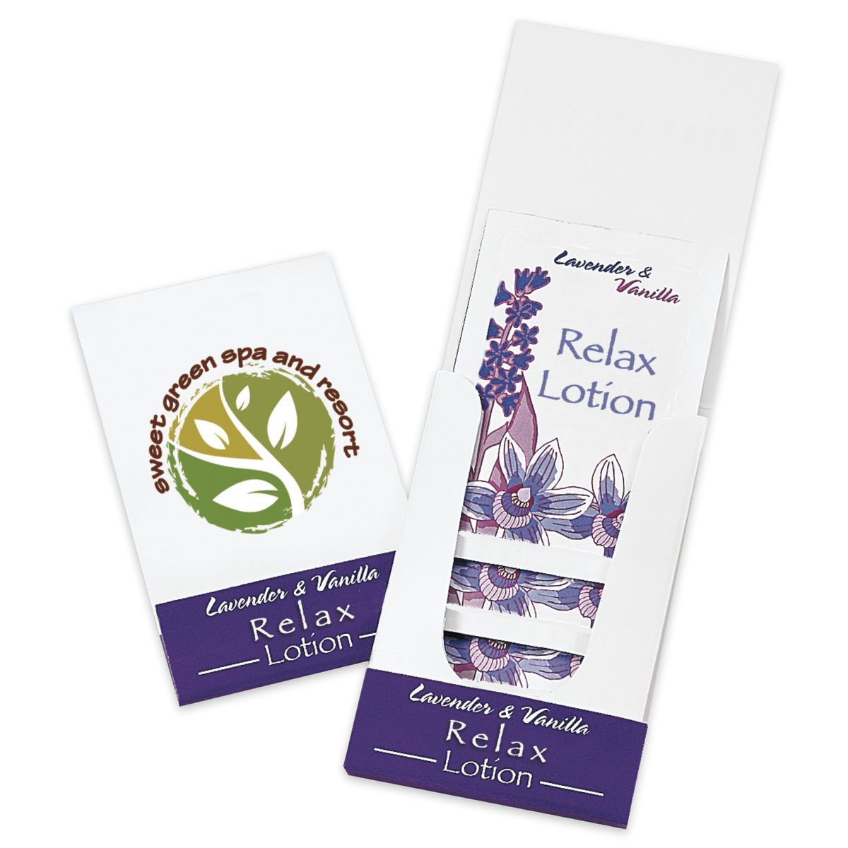 Promotional Relax lotion pocket pack Personalized With Your Custom Logo