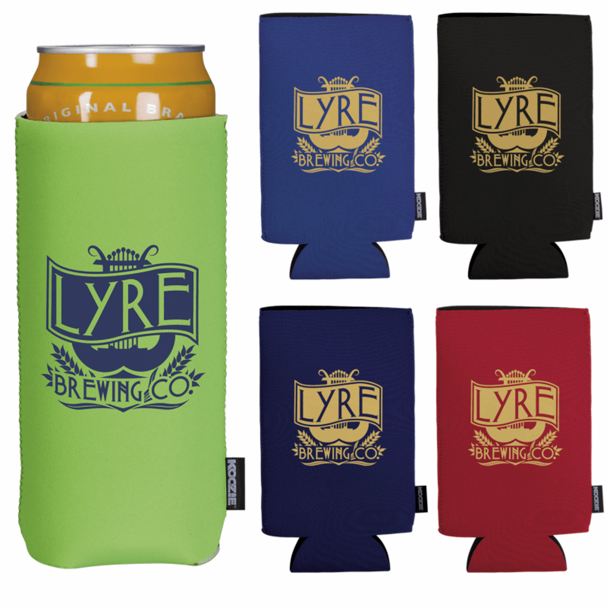 Promotional Koozie giant collapsible neoprene can cooler Personalized ...