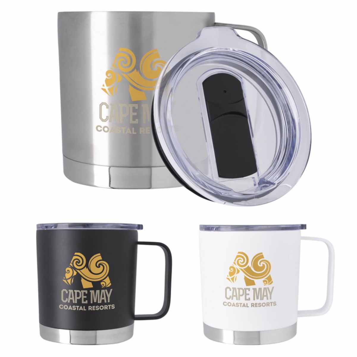 Double wall camper metal mug - 16 oz. | Inkmule