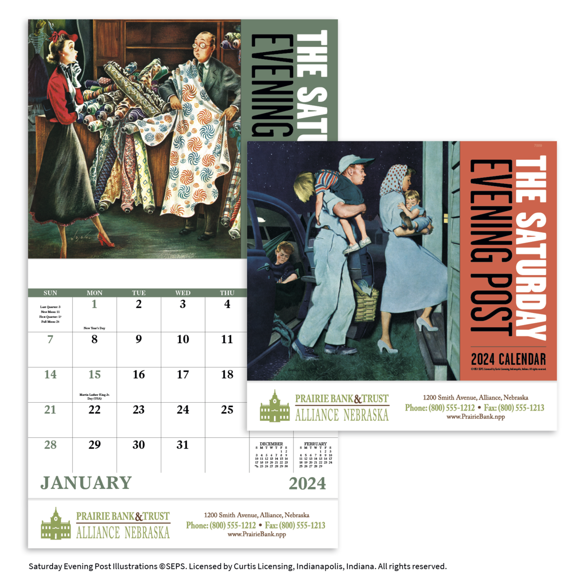Promotional The saturday evening post - stapled Personalized With Your ...