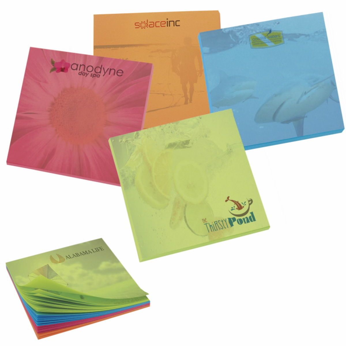 Souvenir sticky note 3 x 3 colored paper , 50 sheet | Corporate Specialties