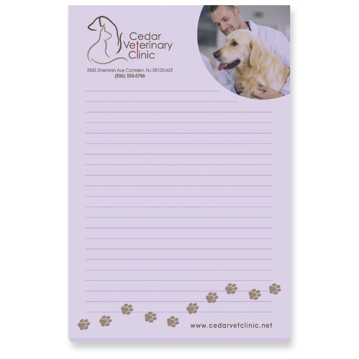 Custom Souvenir sticky note 4 x 6 pad, 100 sheet | BrandExtenders