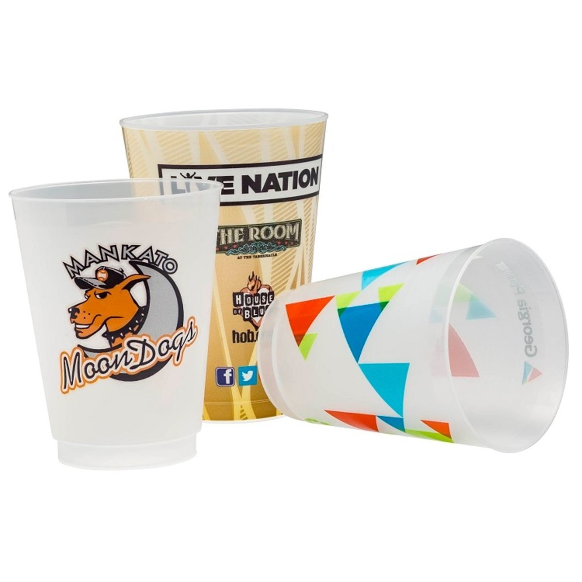20 oz. Frost-Flex Plastic Stadium Cup with our RealColor Imprint ...