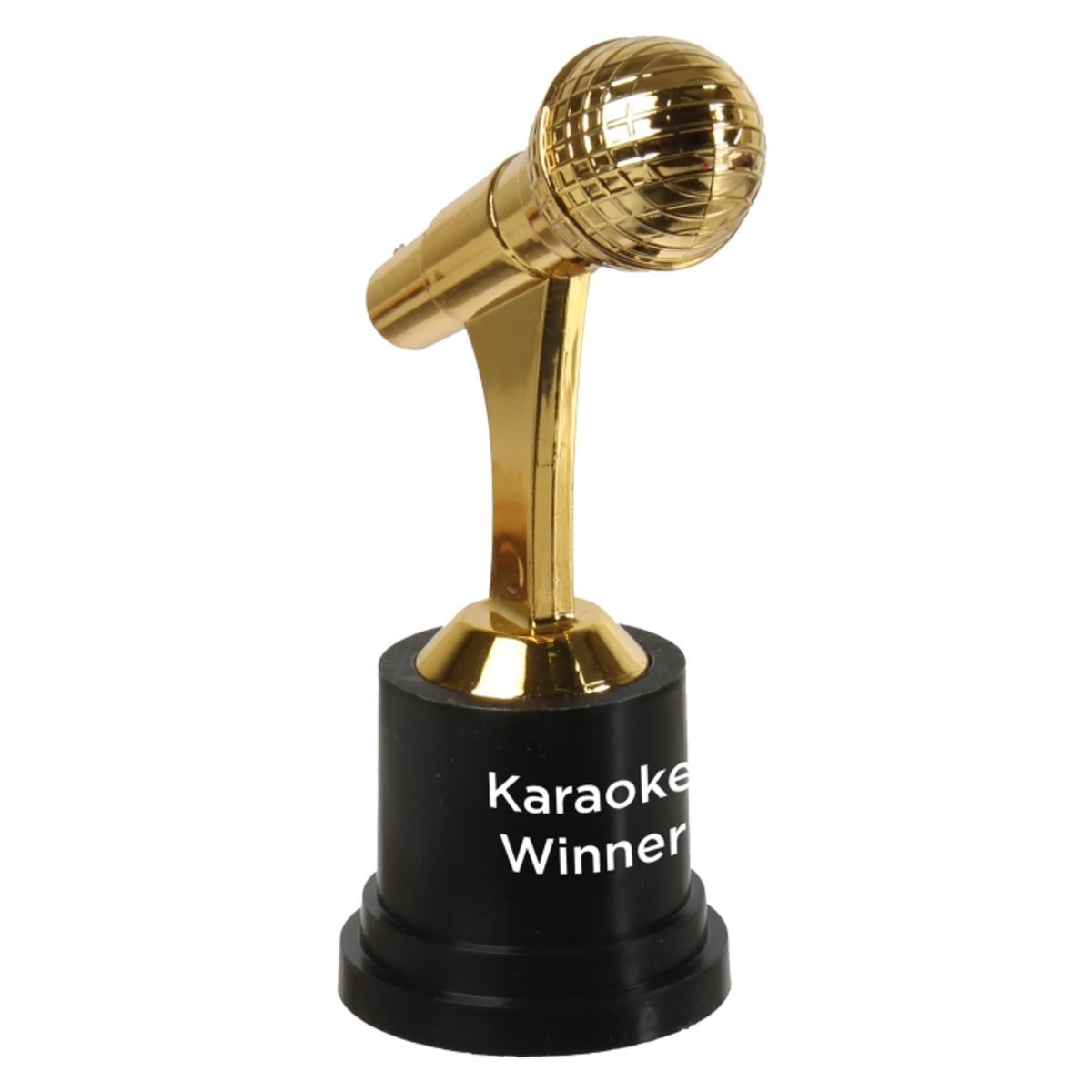 Promotional Microphone trophy Personalized With Your Custom Logo