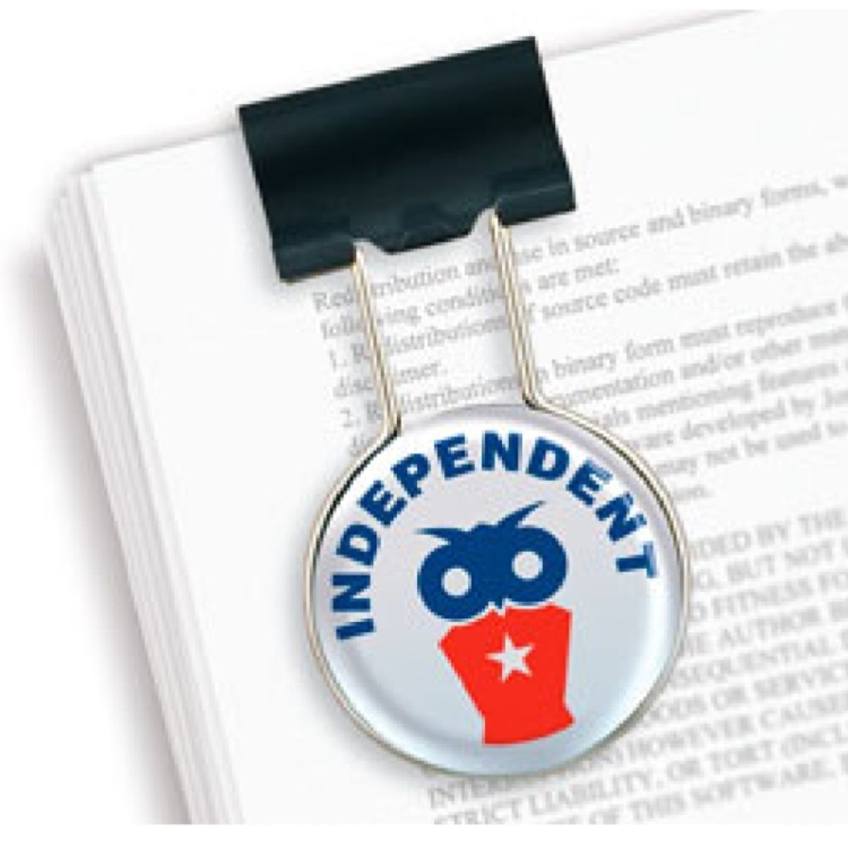 Promotional Circle billboard clip Personalized With Your Custom Logo