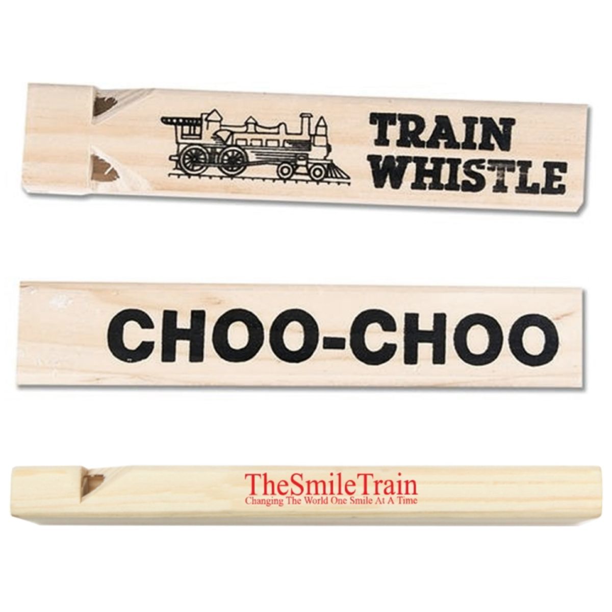 Promotional Wooden train whistle Personalized With Your Custom Logo