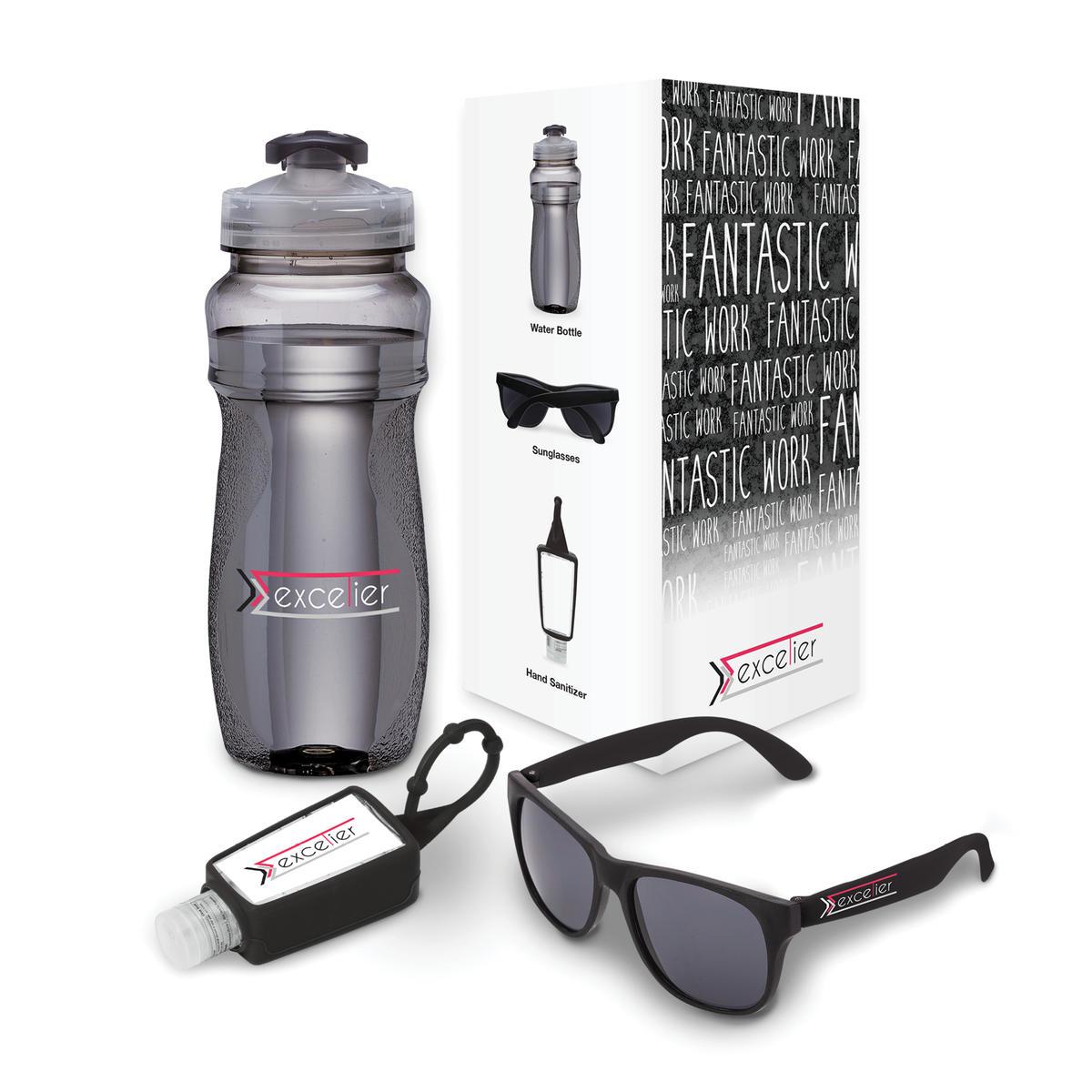 Promotional Tranquility 3-piece wellness gift set Personalized With ...