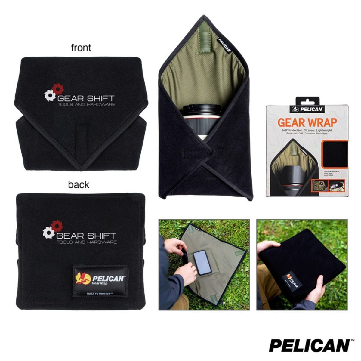Promotional Pelican Small Gear Wrap Personalized With Your Custom Logo