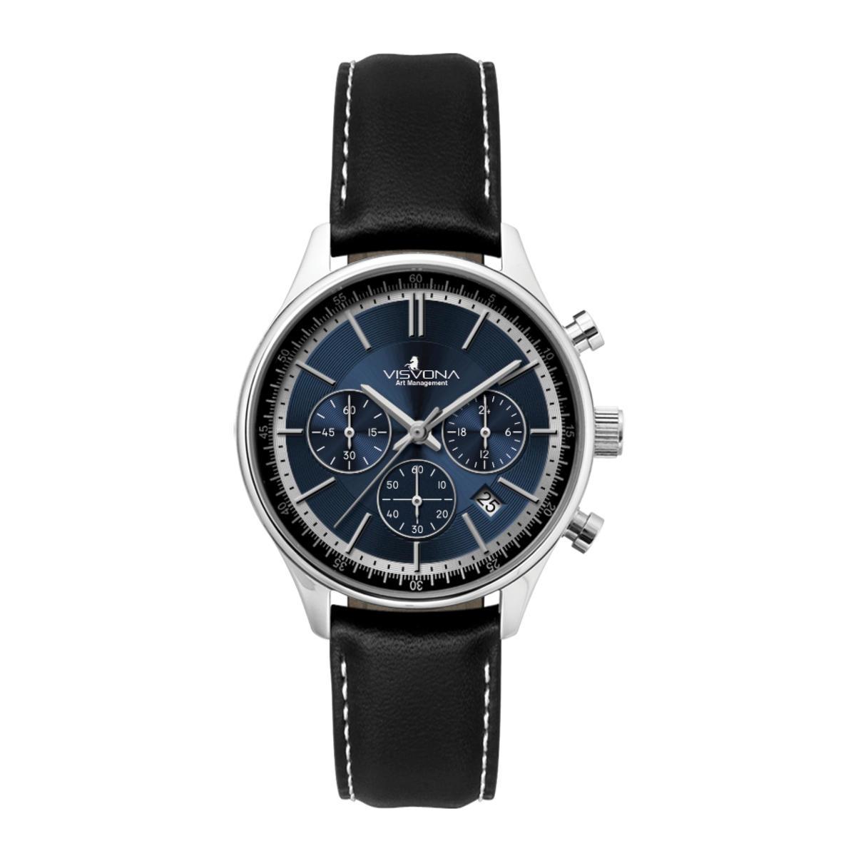 Ladies watch blue sunray dial chronograph | Corporate Specialties