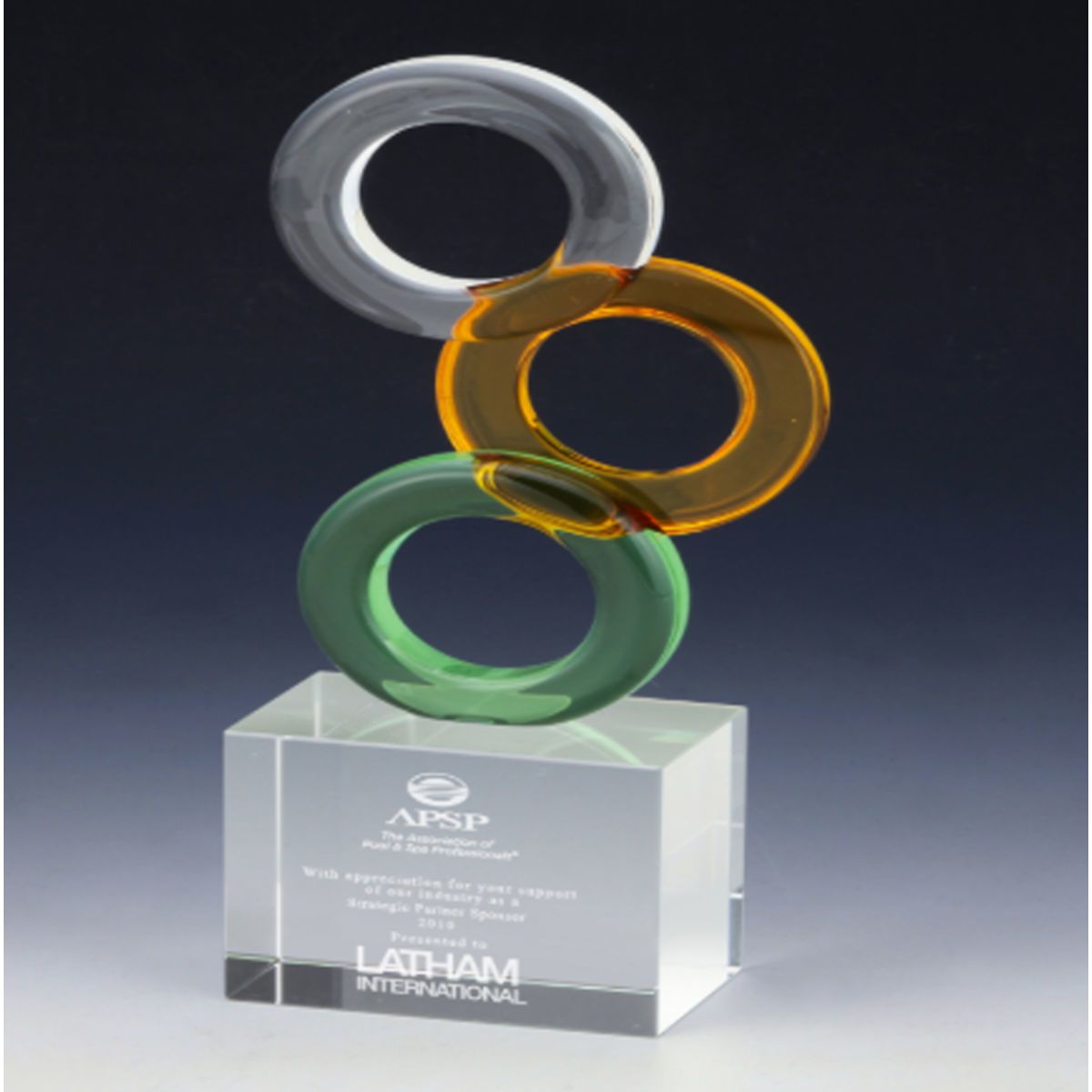 Crystal olympia award | Coggins Promo