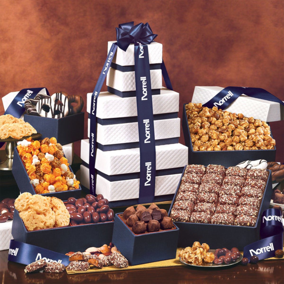 Sale - the park avenue ultimate snack tower in navy | Corporate Specialties
