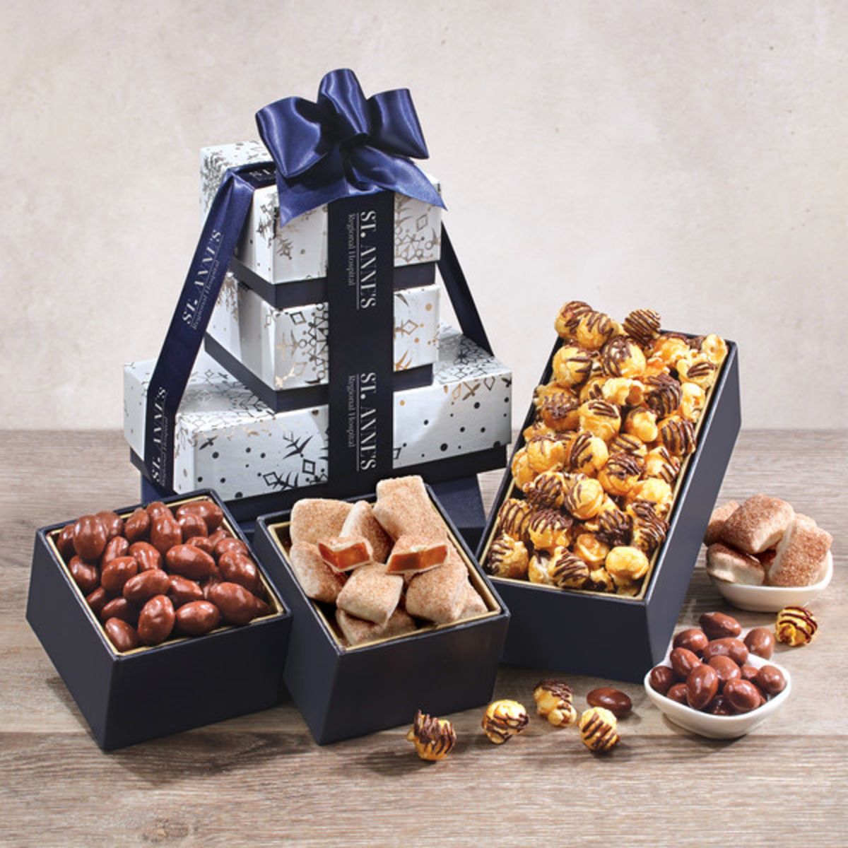 Sugar spice snowflake tower | SWAGBOX.COM