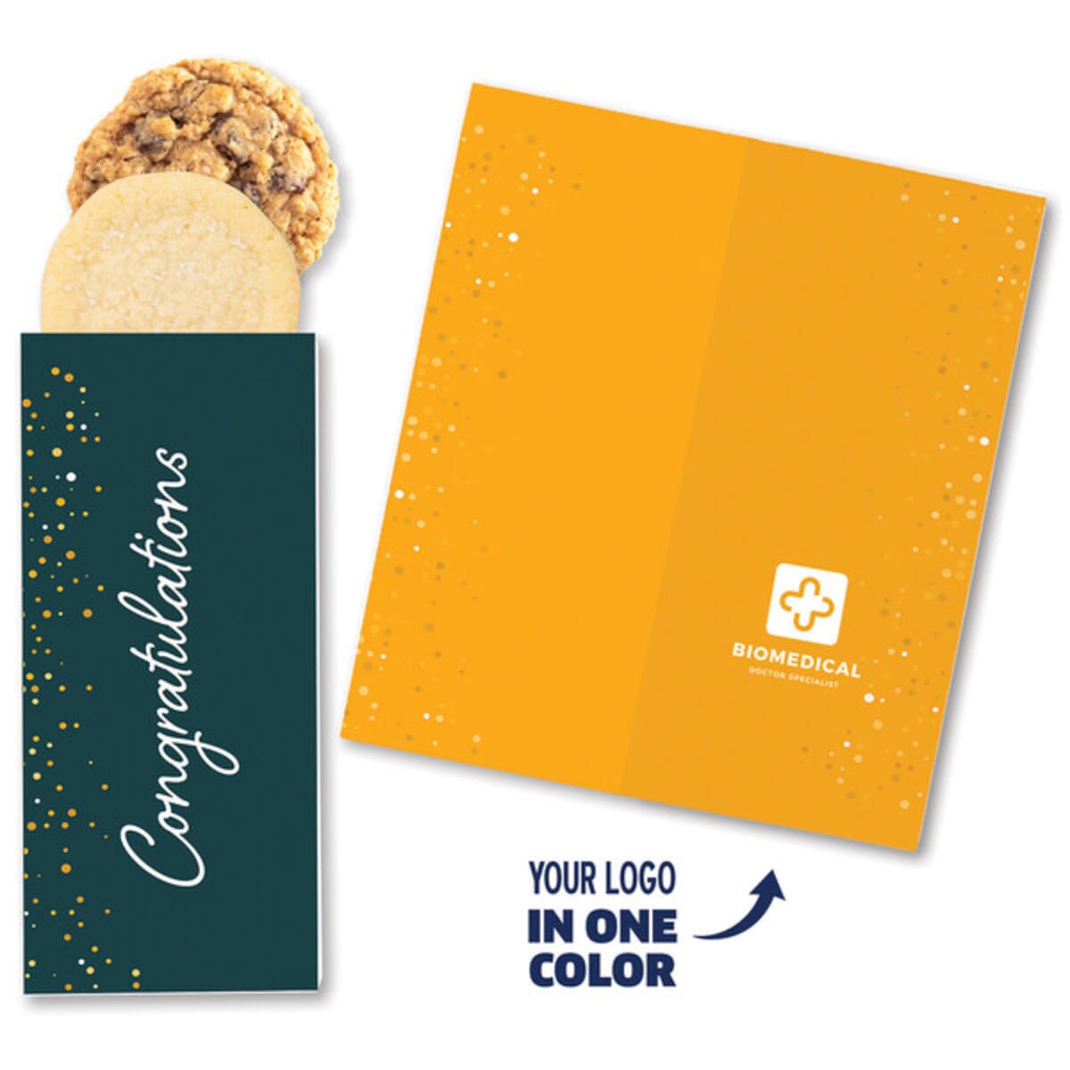 One Color Foil-Stamped Stock Congratulations Sweeter Cards with ...