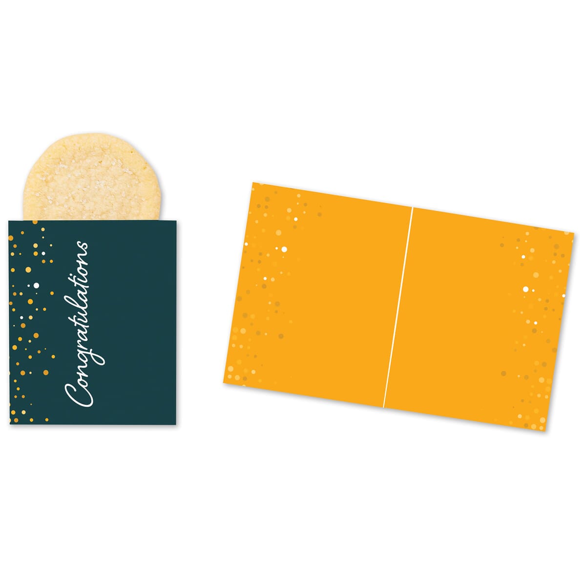 One Color Foil-Stamped Stock Congratulations Mini Sweeter Card with ...