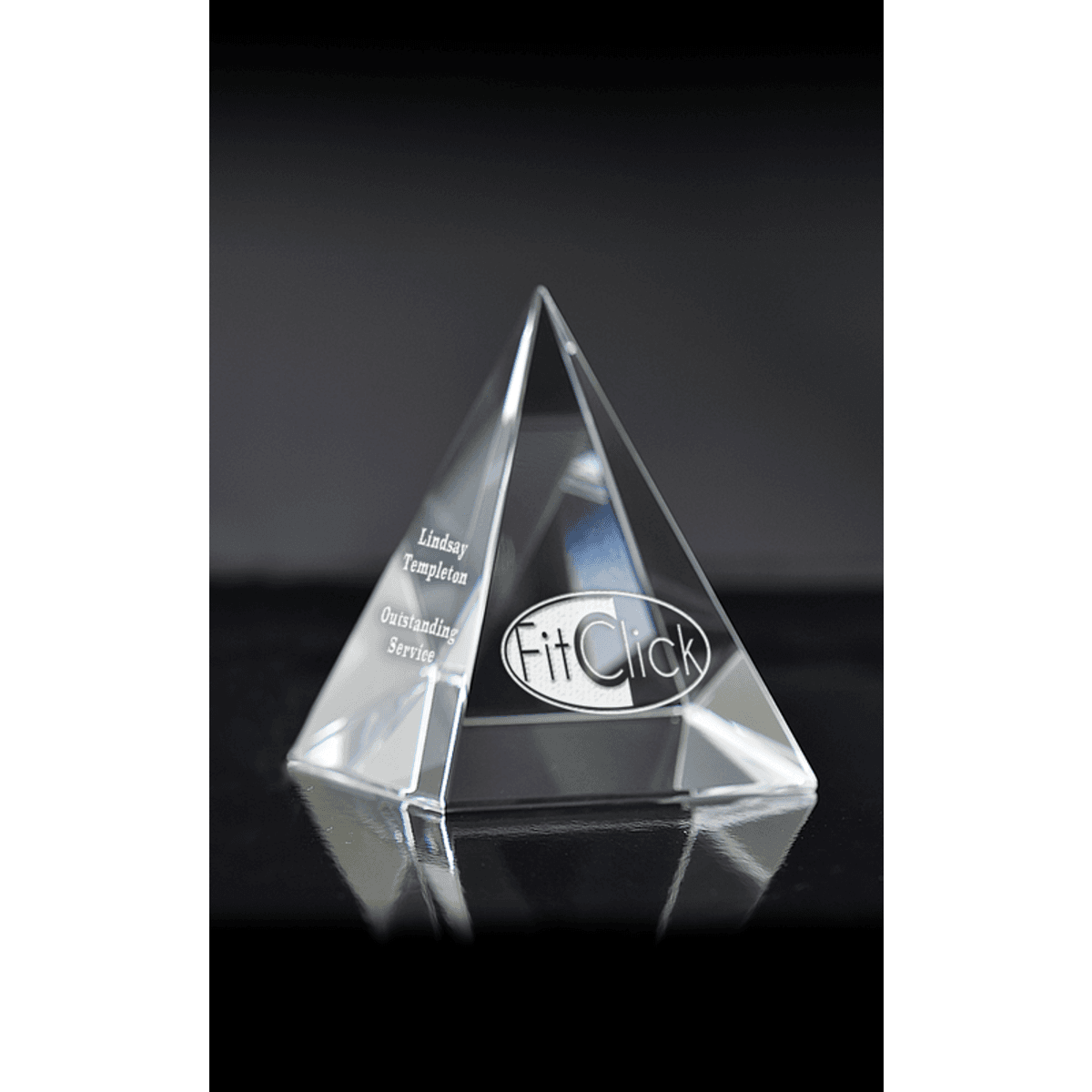 Small pyramid paperweight | Corporate Specialties