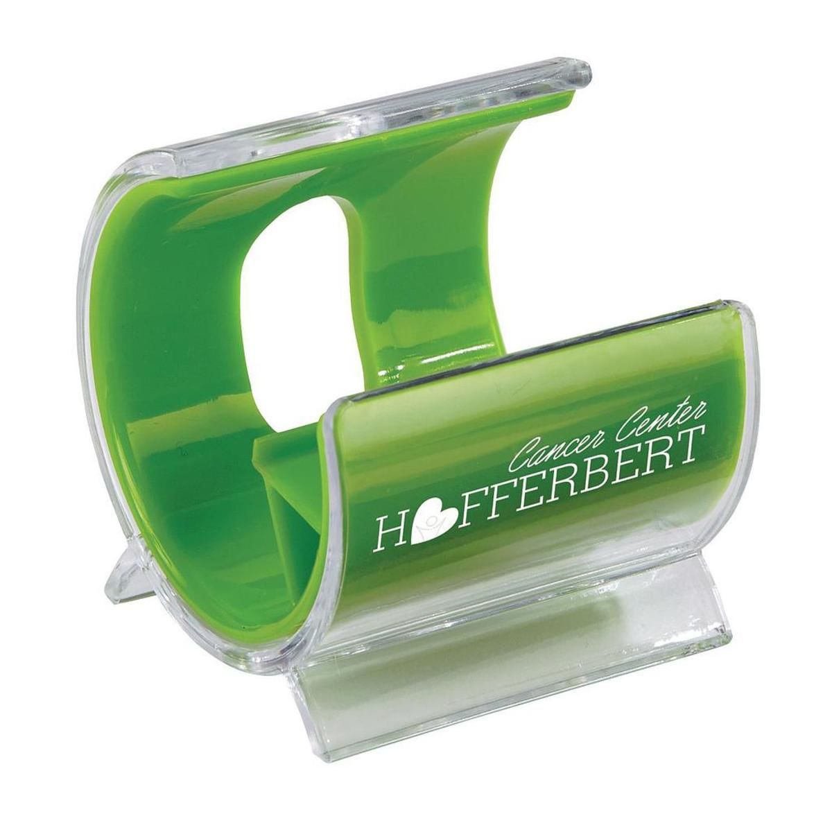 Clam cell phone holder | SWAGBOX.COM